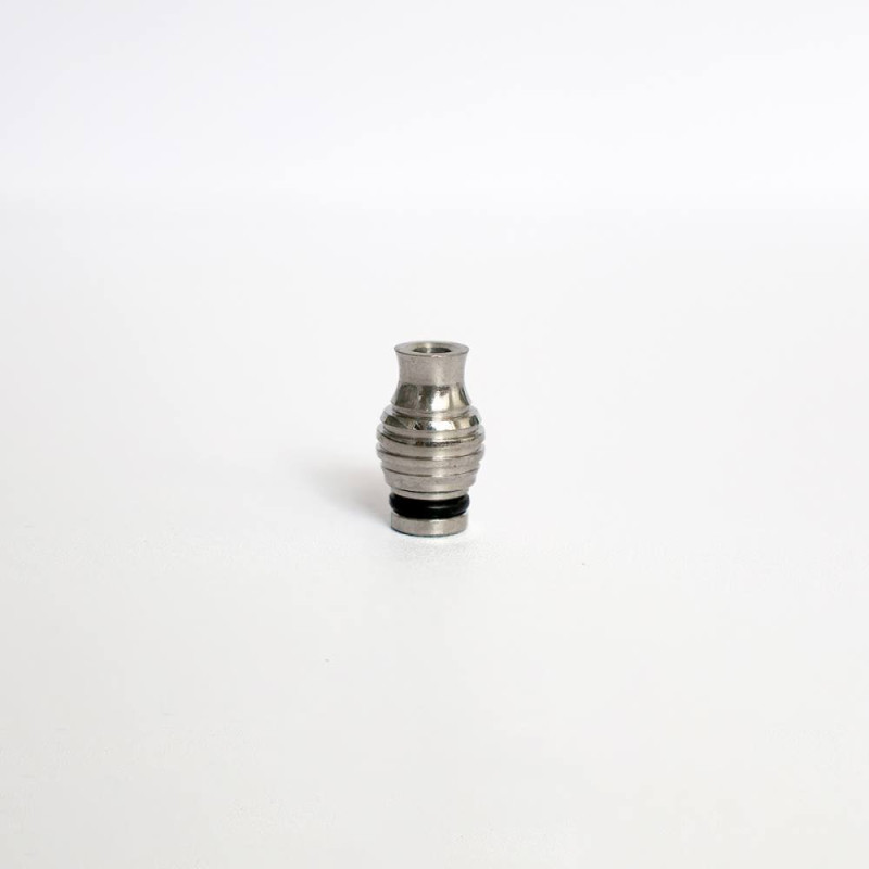 510 Silver Color Stainless steel metal Drip Tips Tip Mouthpiece For ...